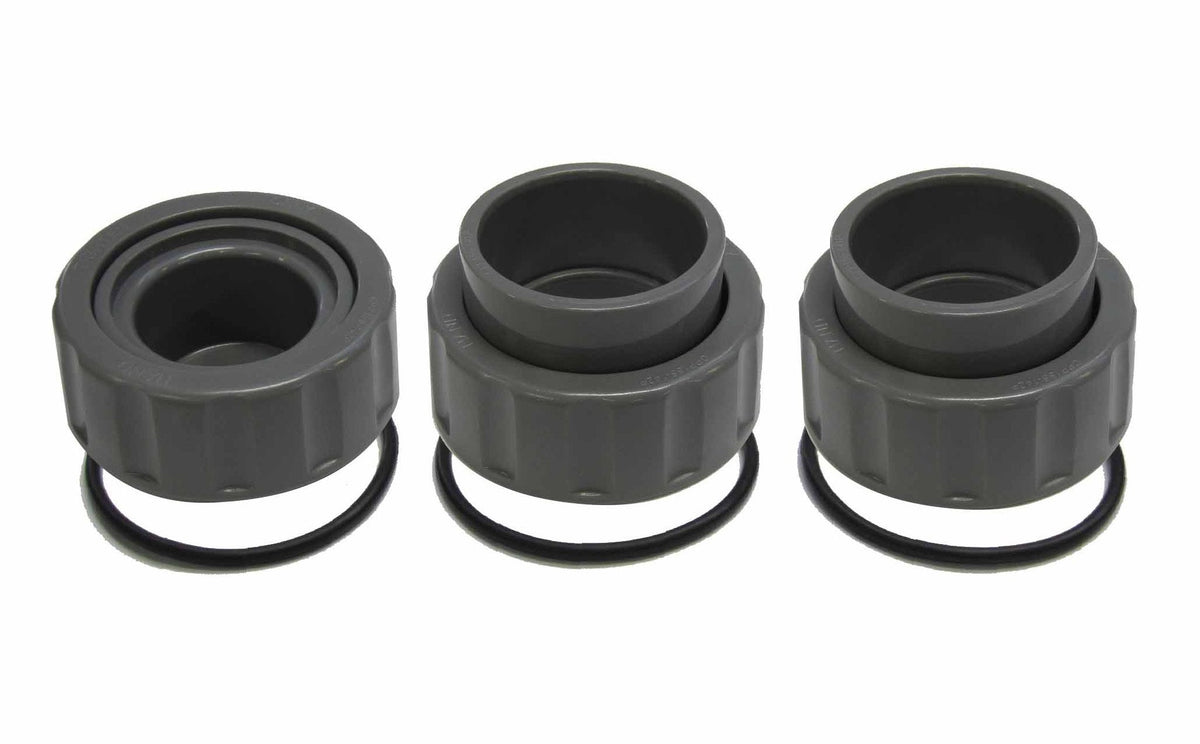 Jandy AquaPure 3-Port Cell Union Kit – thepoolfolks121